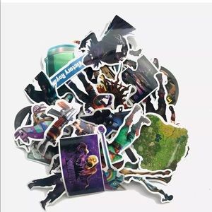 Other | Fortnite Battle Royal Birthday Stickers Gift 4pc | Poshmark